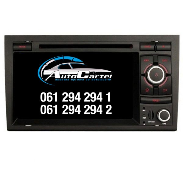 AUDI A4 ANDROID MULTIMEDIJA NAVIGACIJA TOUCH SCREEN 7 INCA CarPlay ...