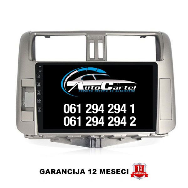 TOYOTA LAND CRUISER NOVI TIP MULTIMEDIJA ANDROID NAVIGACIJA TOUCH ...