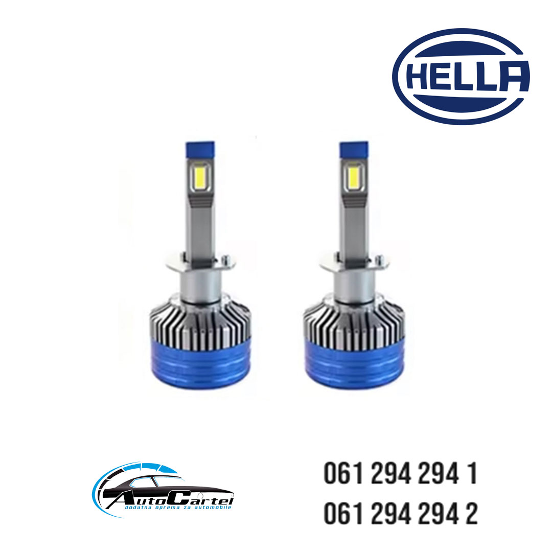 H1 LED SIJALICE HELLA 8000 LUMENA ULTRA CAN BUS 12V-24V