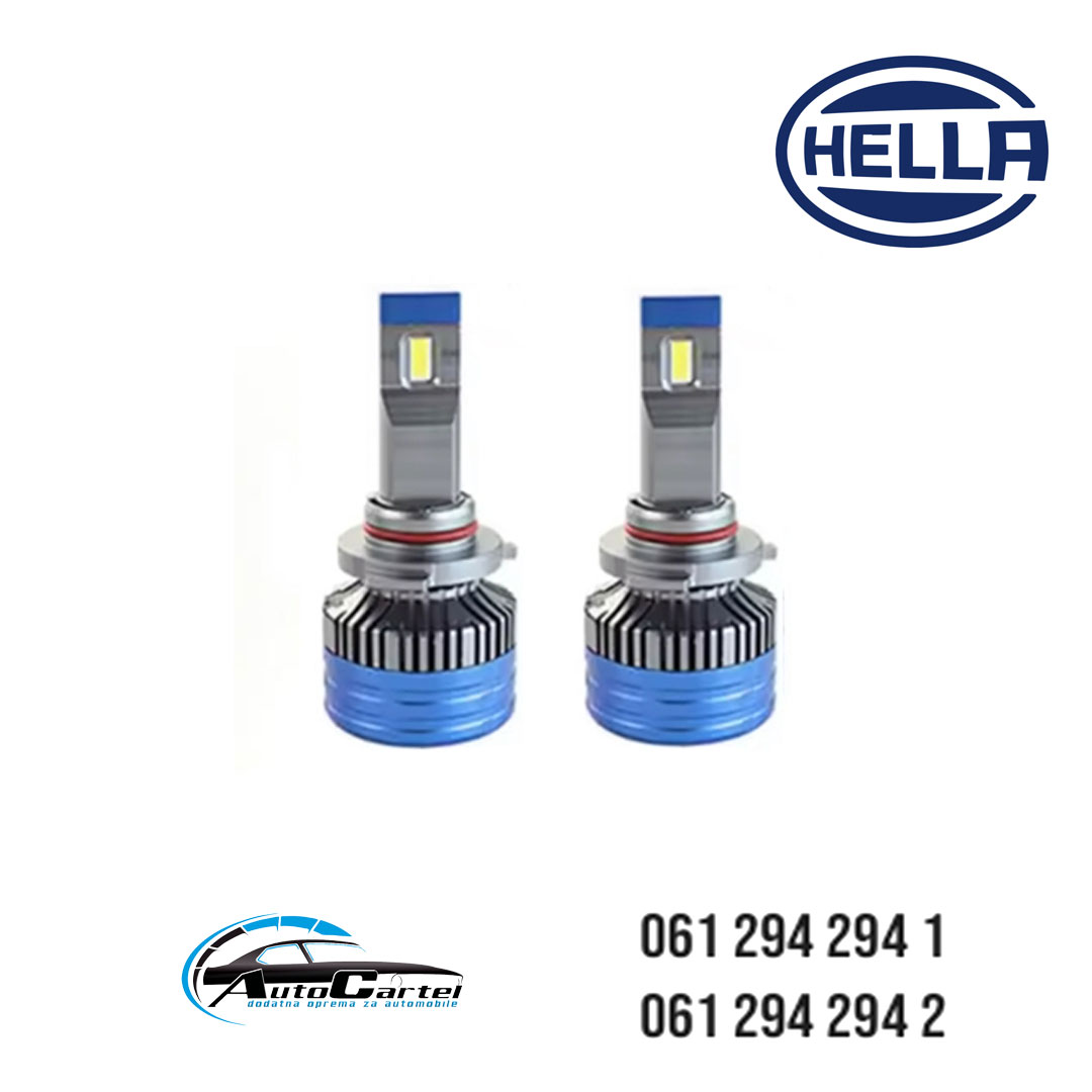 HB3 9005 LED SIJALICE HELLA 8000 LUMENA ULTRA CAN BUS 12V-24V