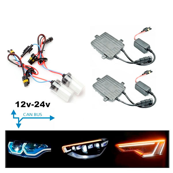 H11 XENON KOMPLET AC CAN BUS 12V-24V