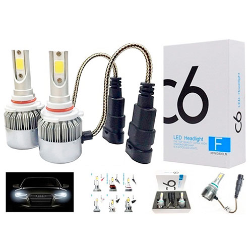 HB3 9005 LED SIJALICE 3800 LUMENA 12V MARKA C6